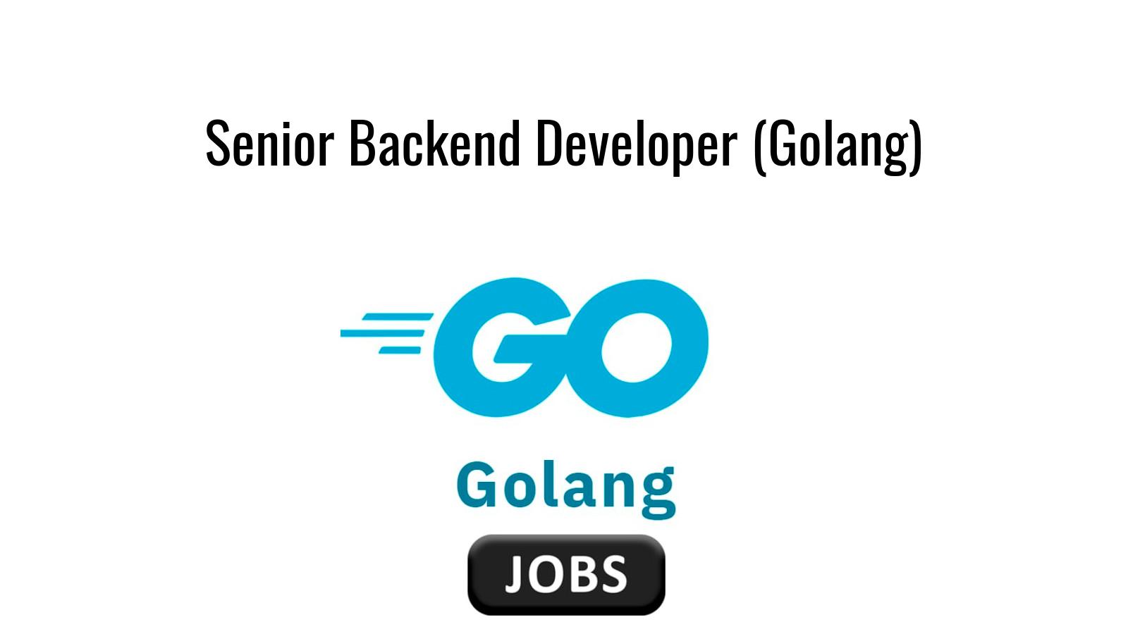 Senior Backend Developer Golang Telegraph
