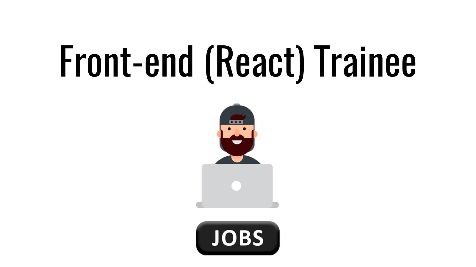 Front-end (React) Trainee – Telegraph Front-end (React) Trainee – Telegraph