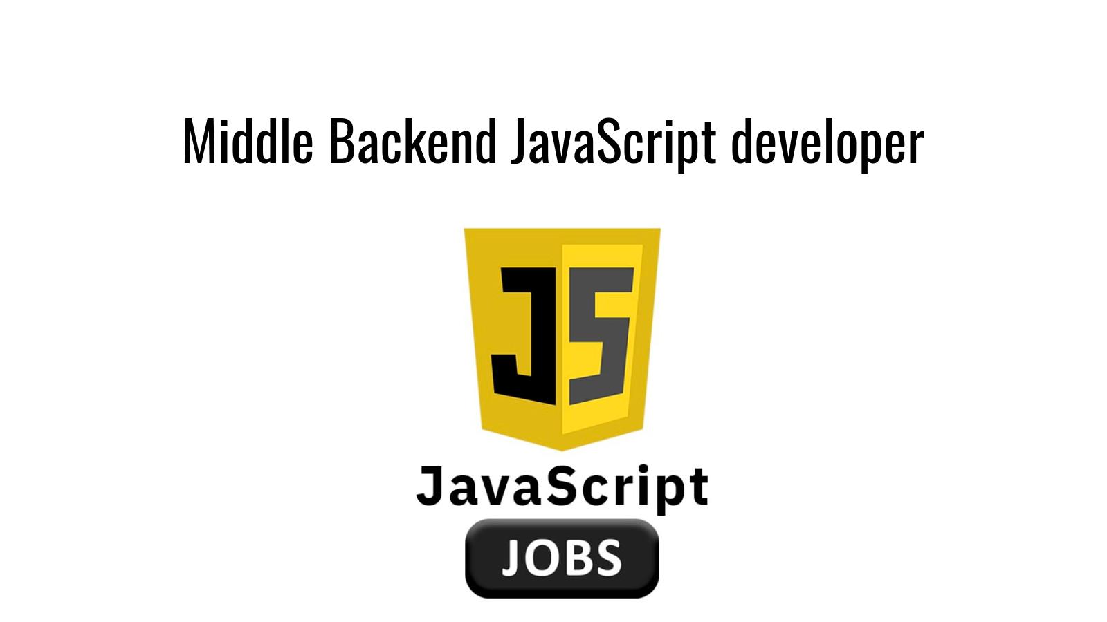 Middle Backend JavaScript developer – Telegraph Middle Backend JavaScript developer – Telegraph
